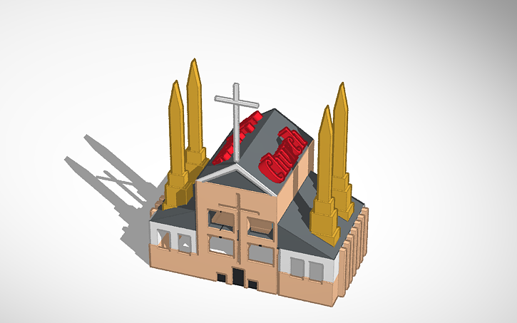3D design church - Tinkercad