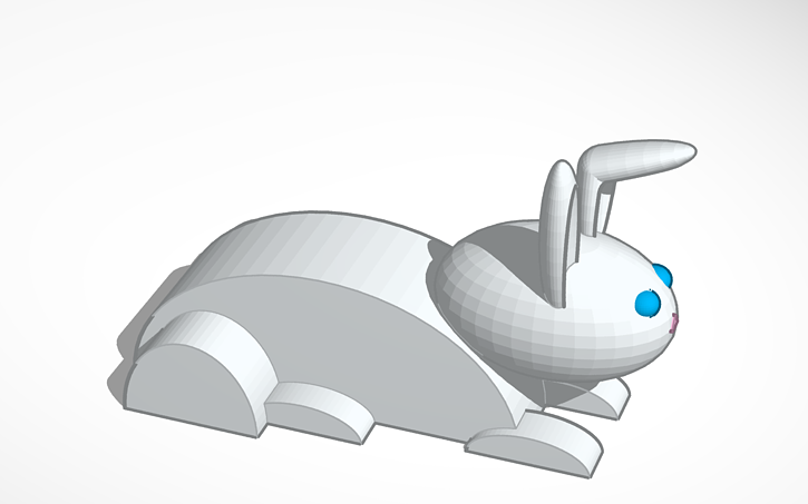 3D design bunny | Tinkercad