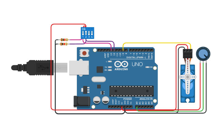 Circuit Design Copy Of Copy Of Tarea 13 Fed Tinkercad