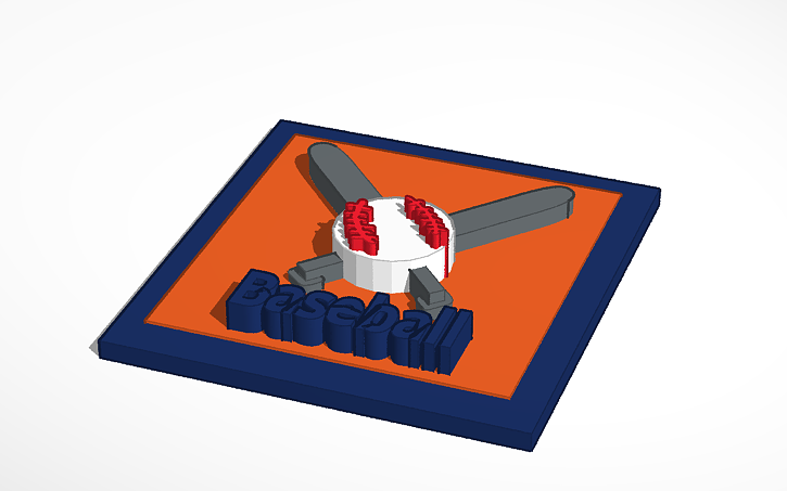 3D design baseball | Tinkercad