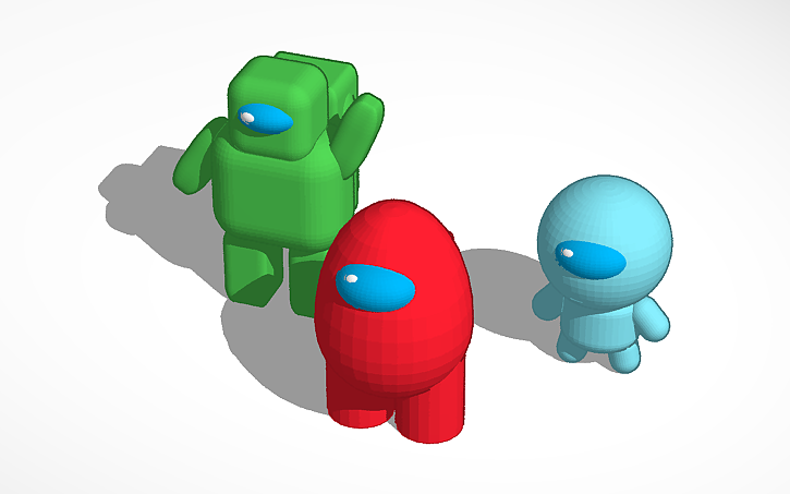 3D design Among Us | Tinkercad