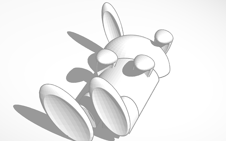 3D design The Cutest Bunny Ever | Tinkercad