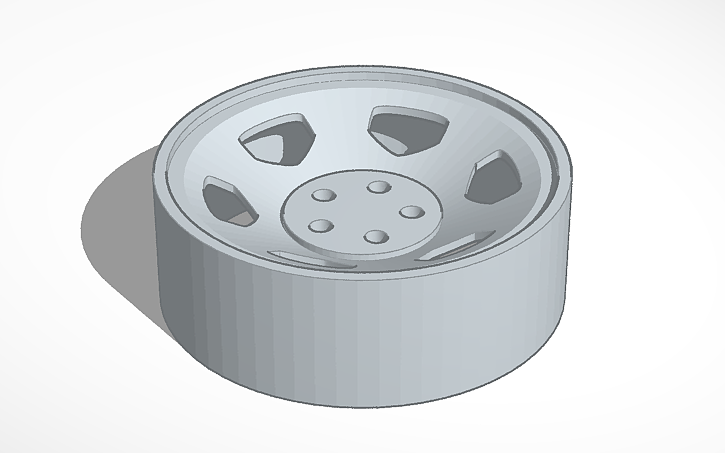 3D design ss rims - Tinkercad