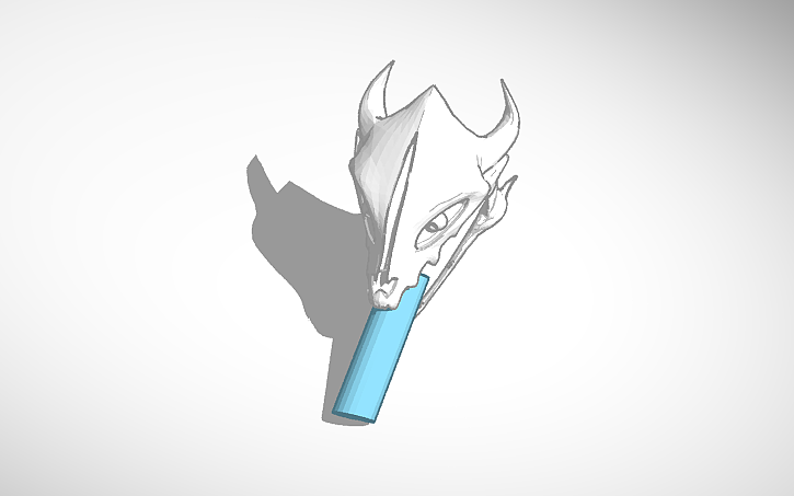 3D design Gaster Blaster | Tinkercad