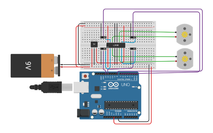 Circuit design TRS ASSIGNMENT 1 - Tinkercad