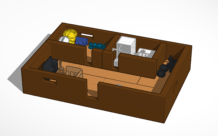 3d Design Floor Plan Tinkercad