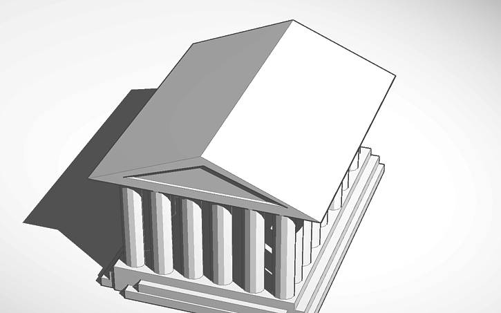 3D design Greek - Tinkercad