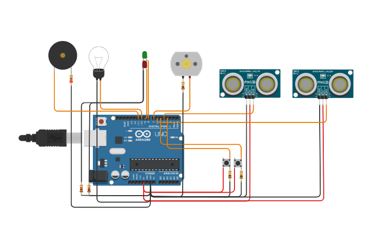 Circuit design Circuito Programado Oficial | Tinkercad