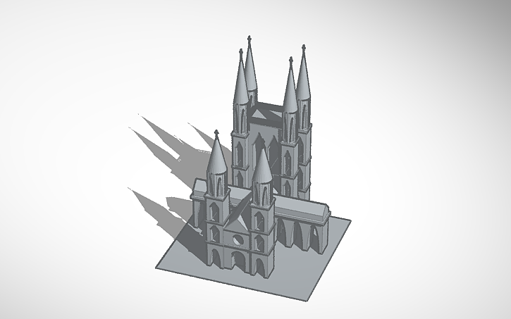 3D design Cathedral - Joseph Li | Tinkercad