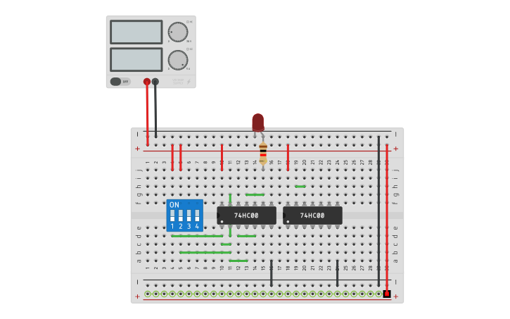 Circuit Design Half Adders Using Nand Gates Only Tinkercad