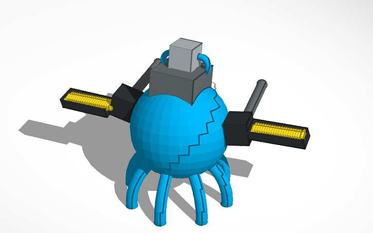 3D design OCTOPUS - Tinkercad
