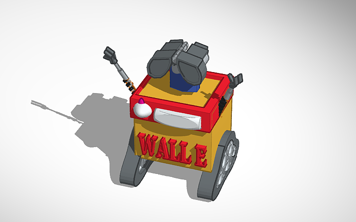 3D design WALL E | Tinkercad