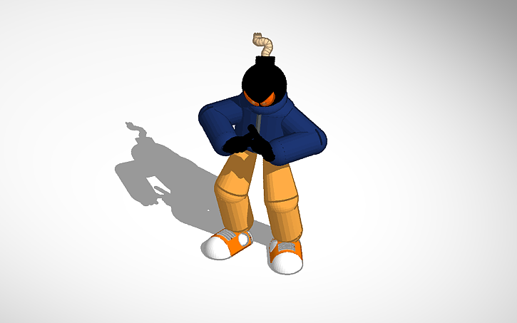 3D design Friday Night Funkin' - Whitty Mod (15 likes!) - Tinkercad