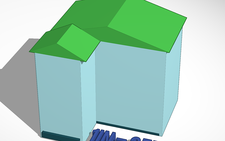 3D design Home Building Project - Tinkercad