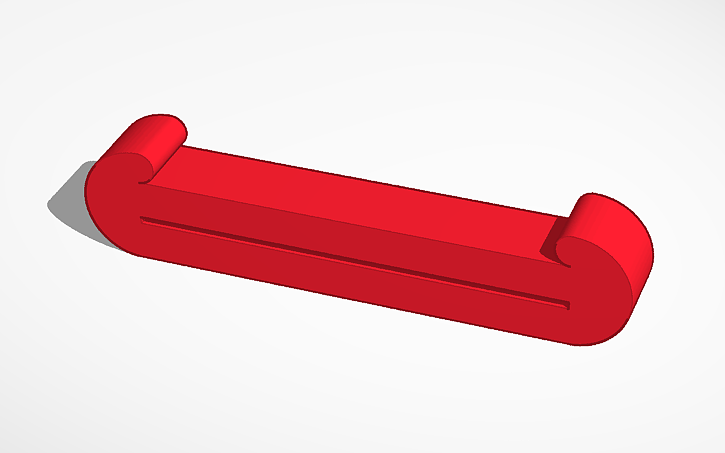 3D design Toothpaste Squeezer - Tinkercad