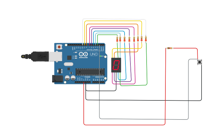 Circuit design Atividade 04 | Tinkercad