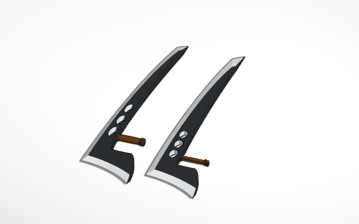 3D design Arm blade (prototype) - Tinkercad