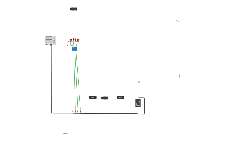 Circuit design display - Tinkercad