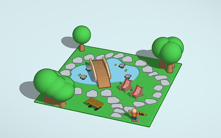 3D design Copy of Design a Park Challenge - Tinkercad