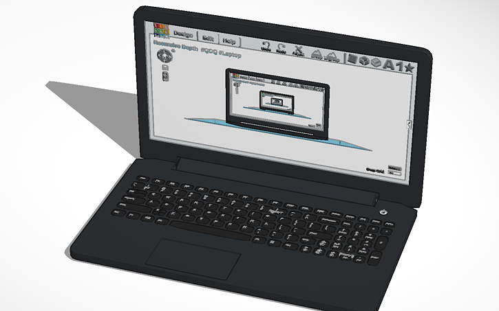3D design Laptop - Tinkercad