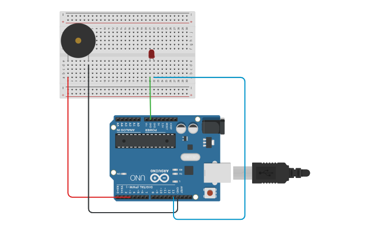 Circuit design Theme Mario Buzzer - Tinkercad