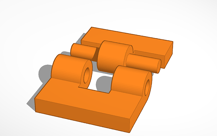 3d Design Hinge Tinkercad 