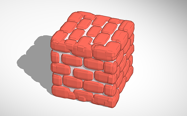 3D design Bricks - Tinkercad