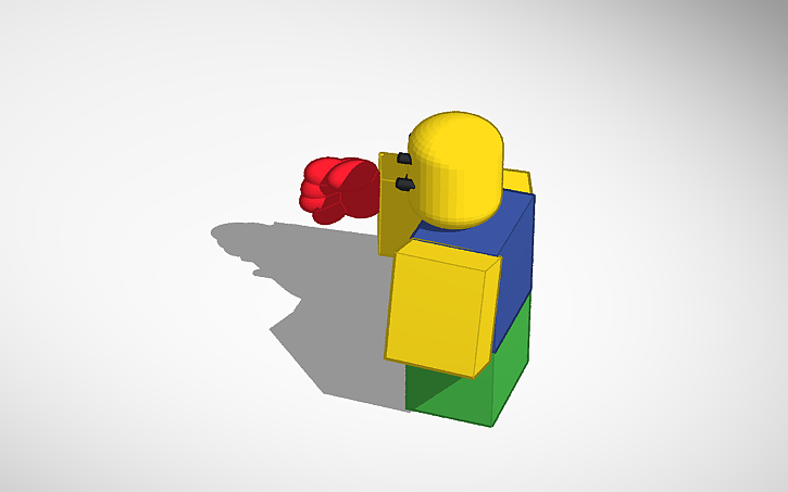 3D design slap battles noob - Tinkercad