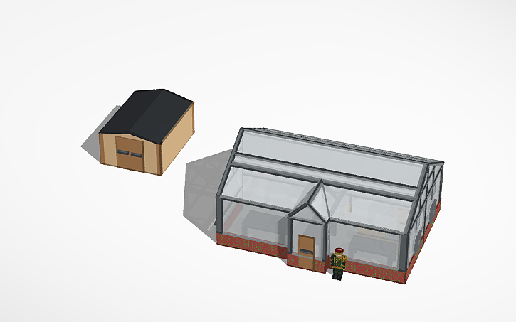 3D design Greenhouse - Tinkercad
