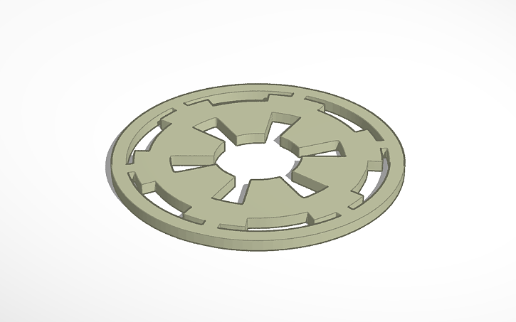 3D design Imperial COG | Tinkercad