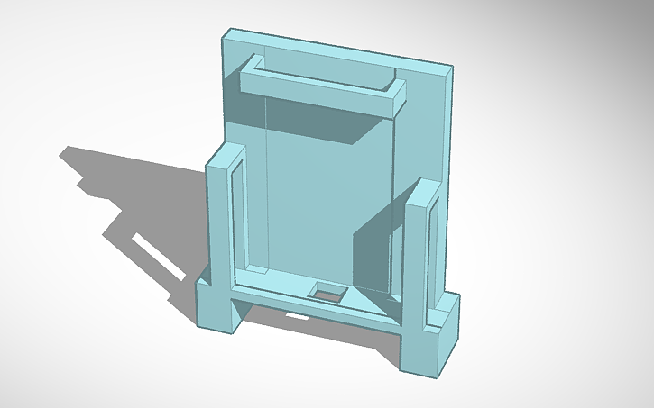 3D design Multipurpose phone stand | Tinkercad