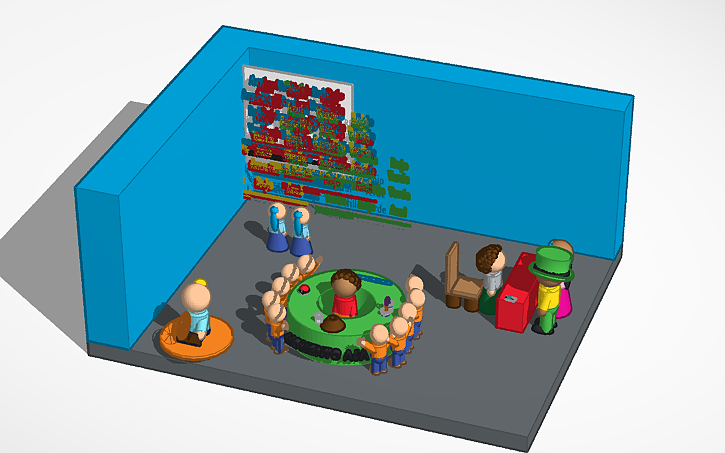 3D design STAND MOMENTO AJÁ - Tinkercad
