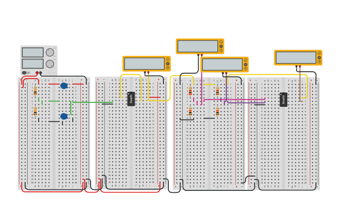 Circuit design Sensor Pekan 11 - Tinkercad