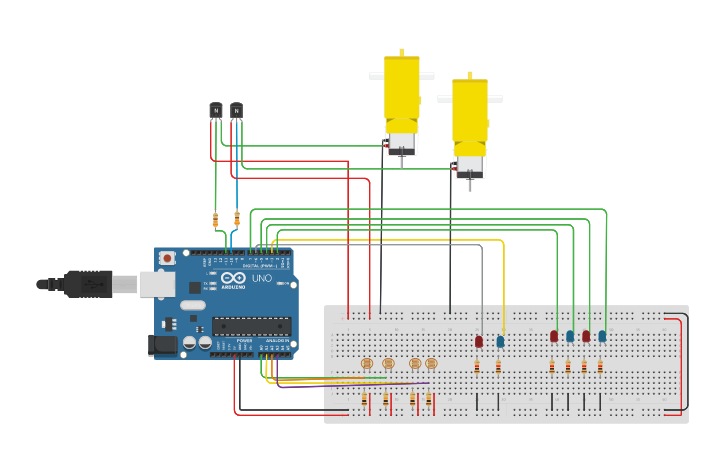 Circuit design Copy of semana 2 taller | Tinkercad