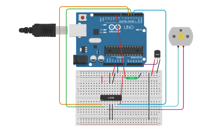 Circuit design Sagadat tilt switch | Tinkercad