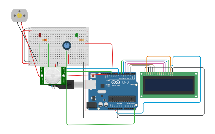 Circuit design Projeto Final. | Tinkercad