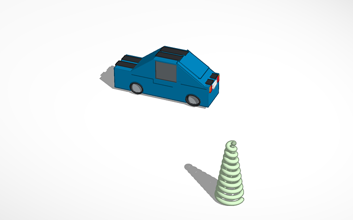 3D design My Dream Car - Tinkercad