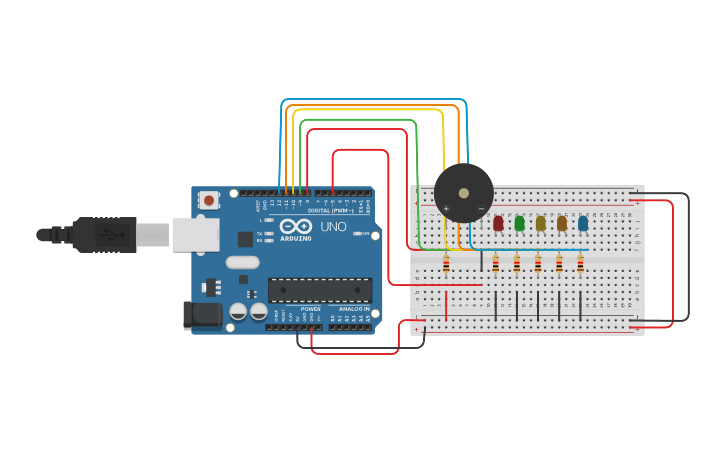 Circuit design Assignment 7 Level 3 | Tinkercad