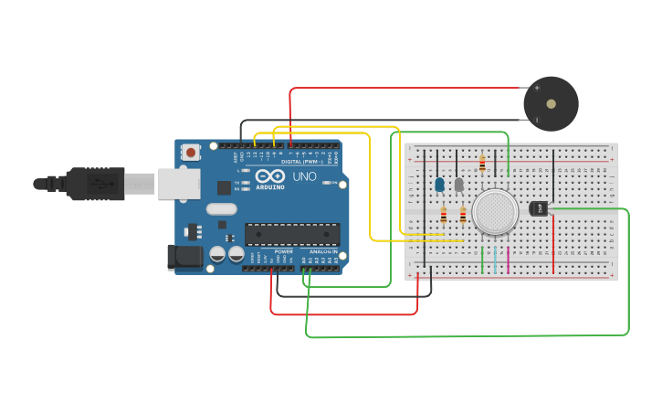 Circuit design B263 Vedant Sawadh MPMC - Tinkercad