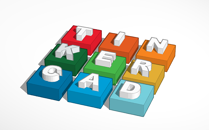 3D design DASHBOARD - Tinkercad