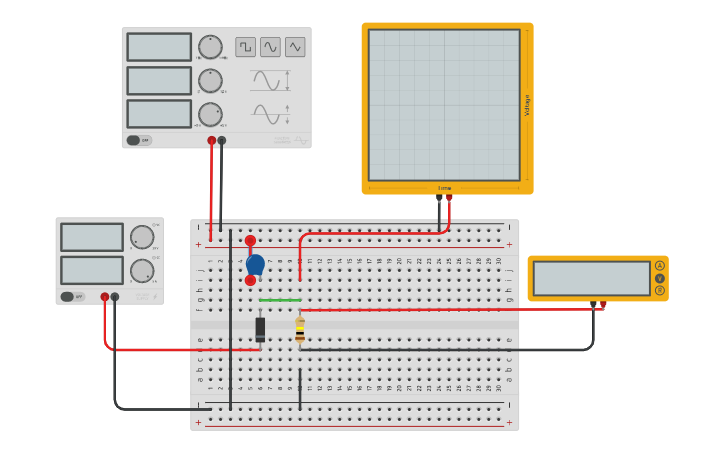 Circuit design Clamper 4A | Tinkercad