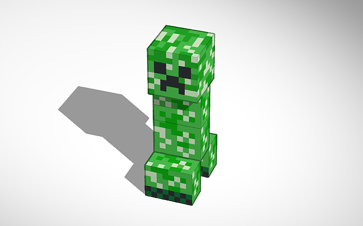 3D design Creeper - Tinkercad