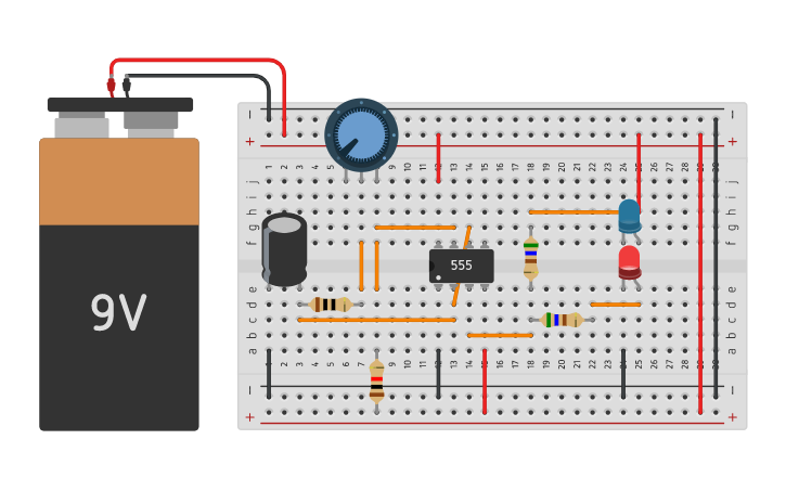 Circuit Design Pisca Pisca Com 555 Tinkercad
