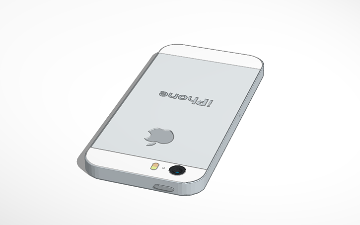 3D design IPhone 5s - Tinkercad