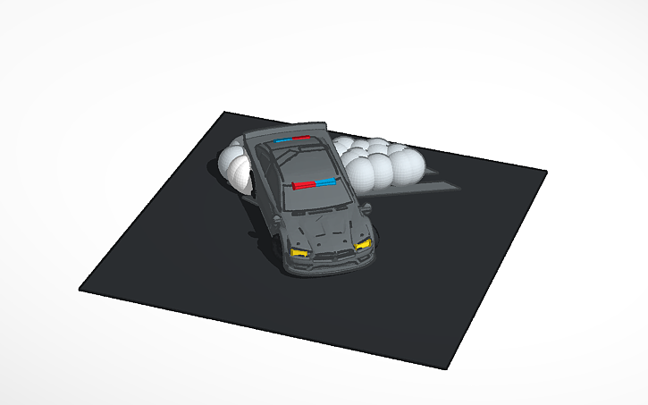 3D design swat dodge Charger chase | Tinkercad