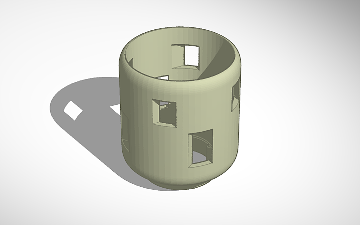 3D design Out Side of Air Raid Siren Pt:2 - Tinkercad