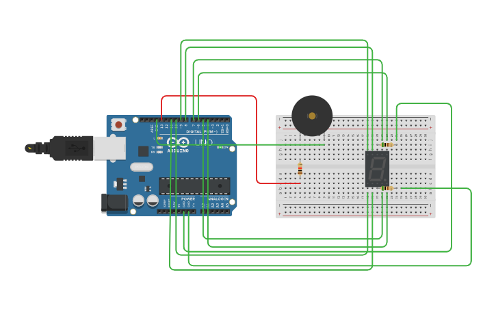 Circuit design Quijano, Matthew - Arduino Music | Tinkercad
