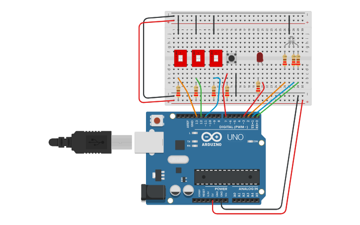 Circuit design TP3 Ejercicio 2 | Tinkercad Circuit design TP3 Ejercicio 2 | Tinkercad