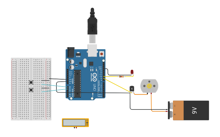 Circuit design Non-Blocking Delays - Tinkercad Circuit design Non-Blocking Delays - Tinkercad
