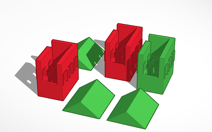 3D design Houses cool beans | Tinkercad